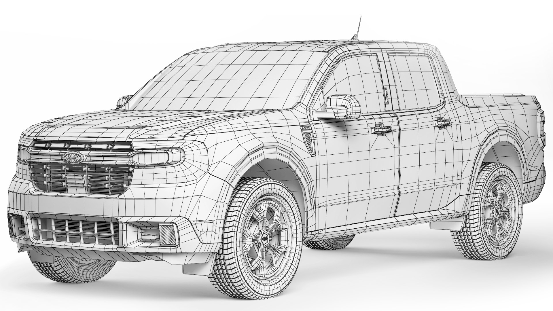 3D Ford Maverick Lariat 2022 Model - TurboSquid 2010179