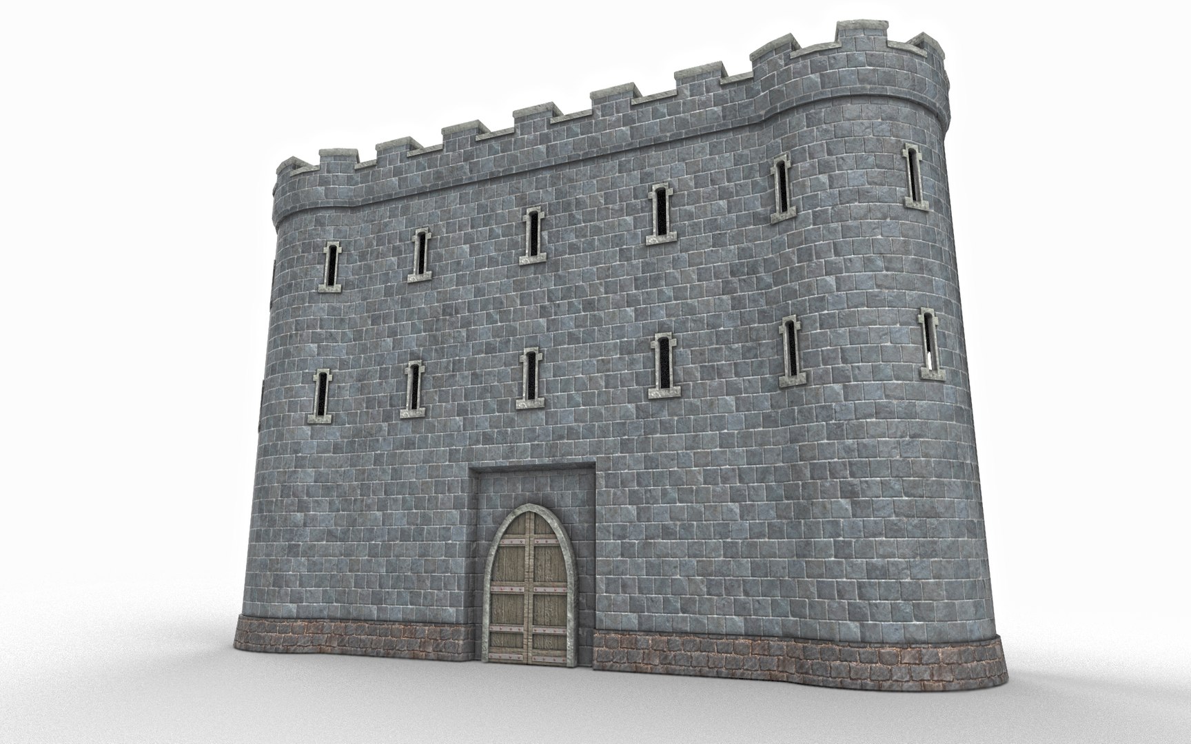 3D Model Stone Tower - TurboSquid 1549835