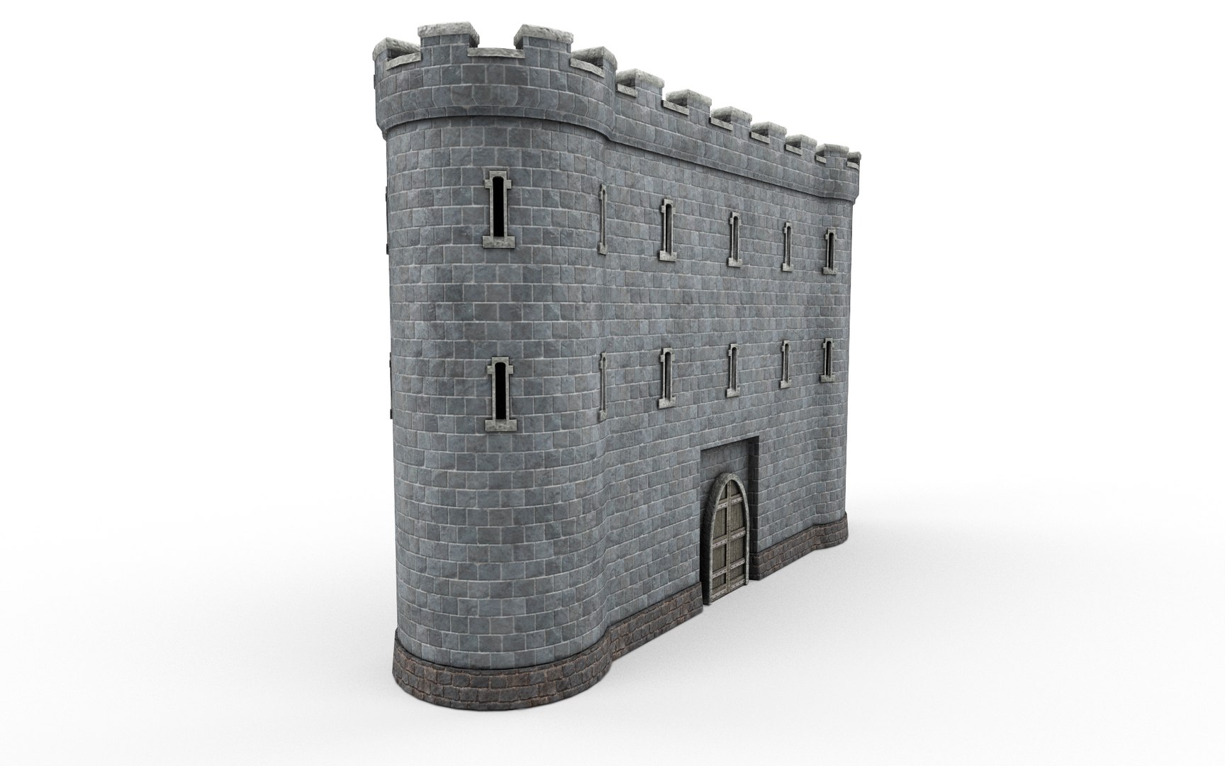 3D Model Stone Tower - TurboSquid 1549835