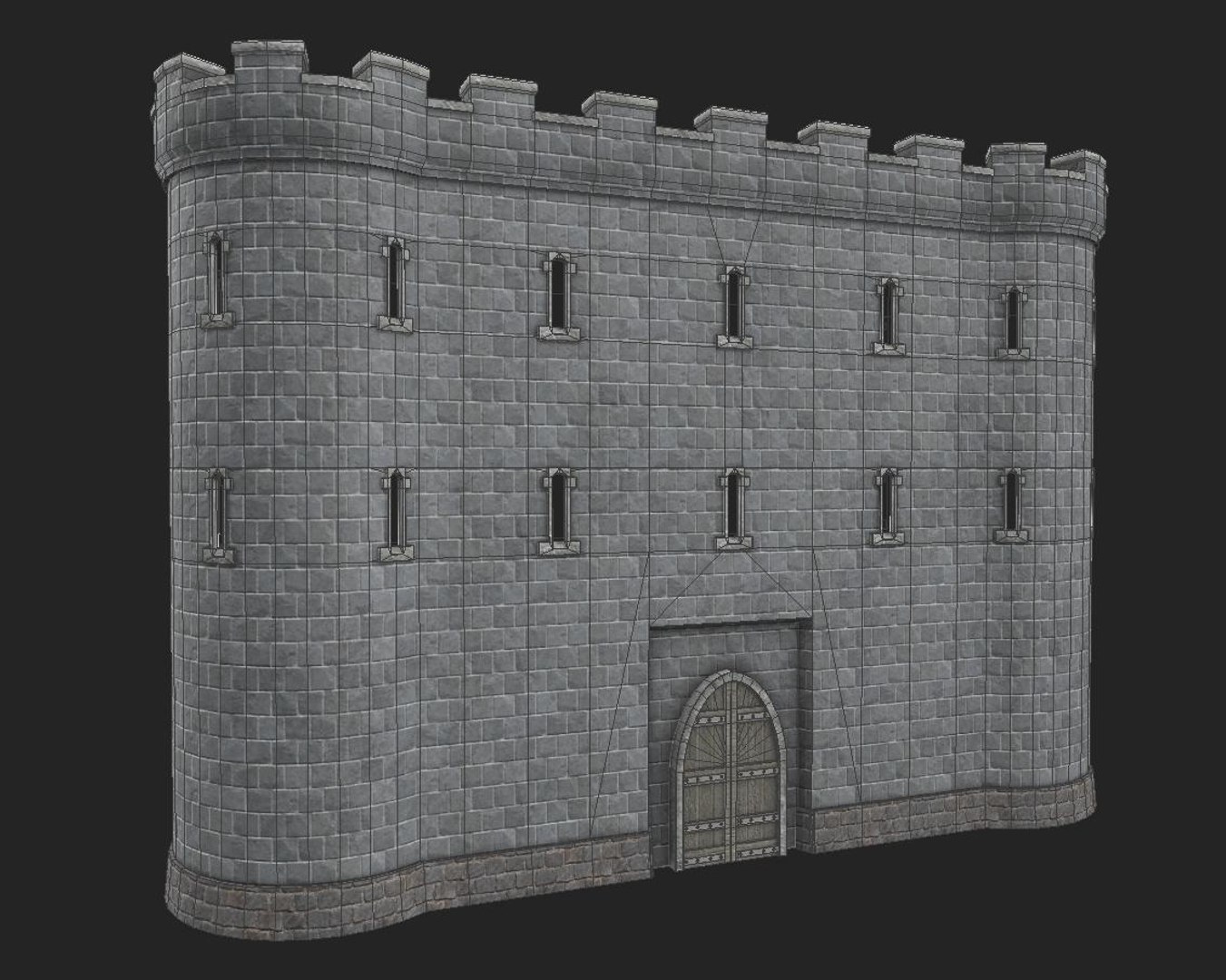 3D Model Stone Tower - TurboSquid 1549835