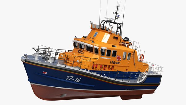 RNLI 구명정 세번 클래스 3D 모델 - TurboSquid 2215535