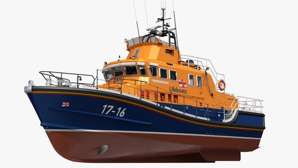 RNLI 구명정 세번 클래스 3D 모델 - TurboSquid 2215535