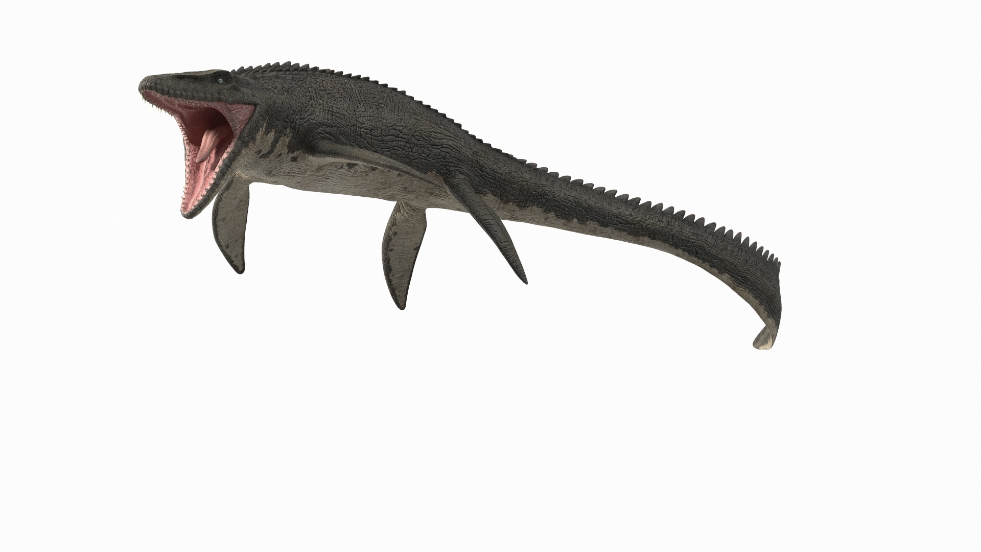3D Mosasaurus Attack - TurboSquid 1918617