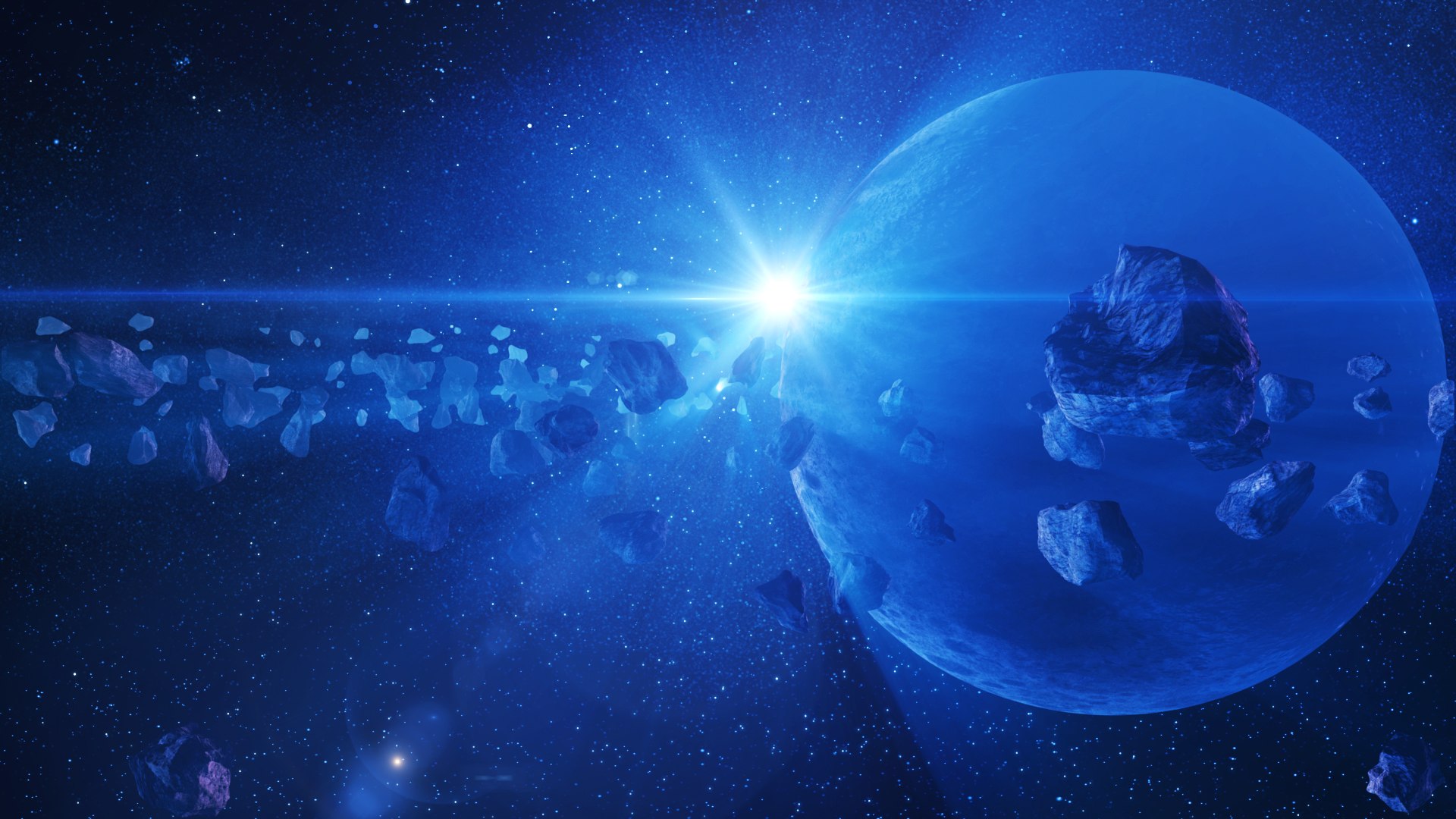 Space meteorite model - TurboSquid 1941996