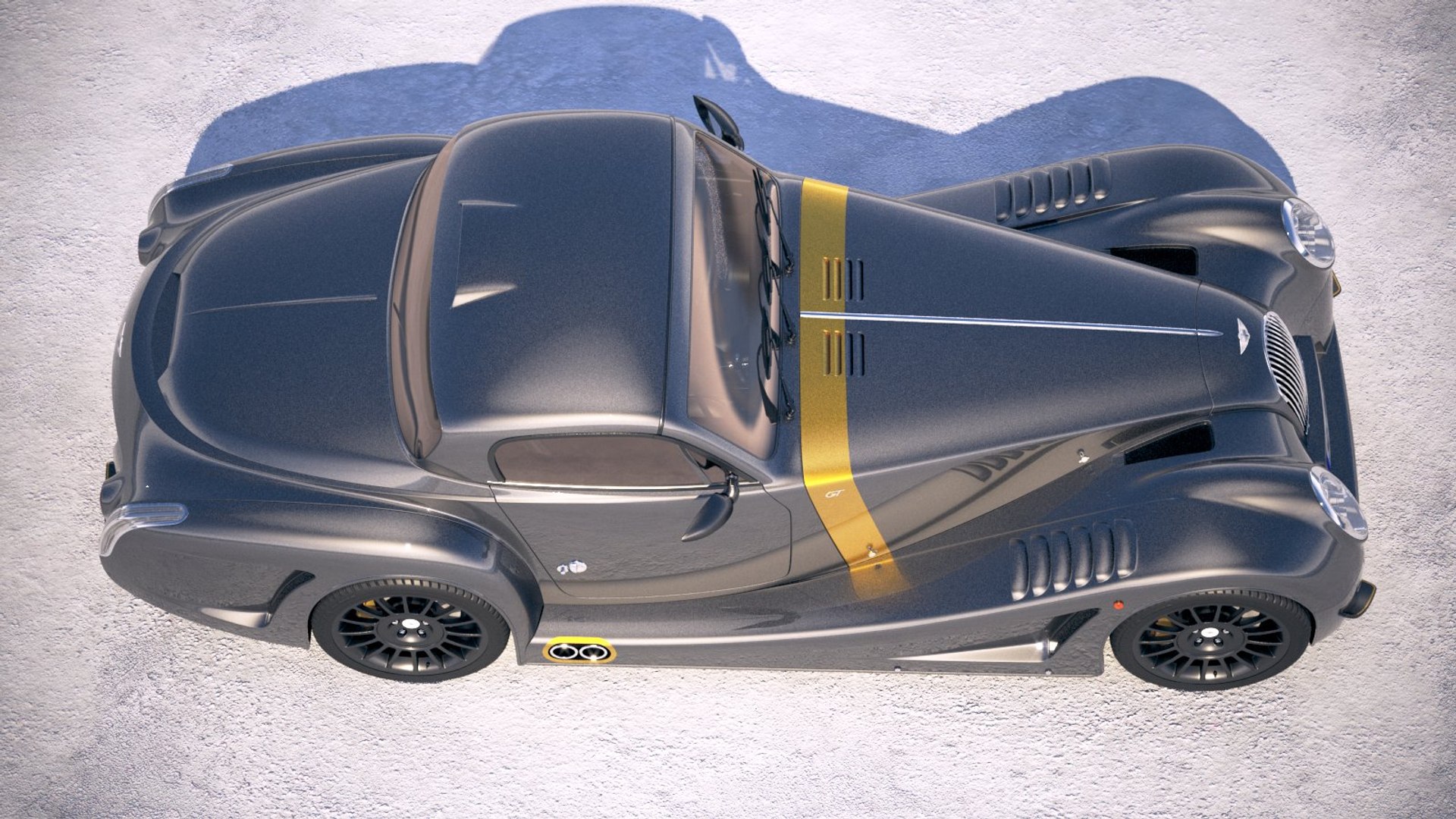 3D Model Morgan Aero Gt - TurboSquid 1321582