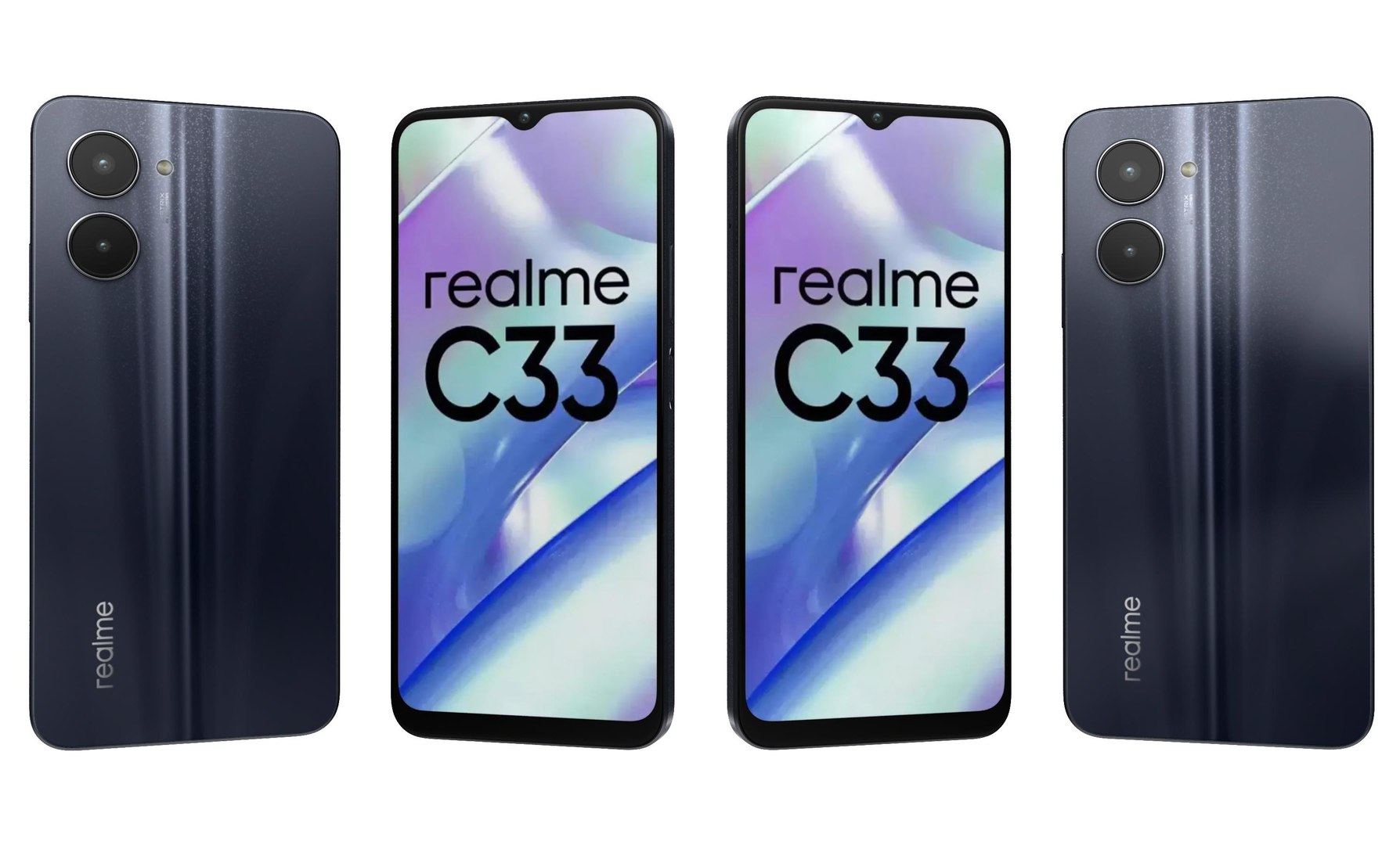 Realme C33 2023 All Colors 3D - TurboSquid 2046501