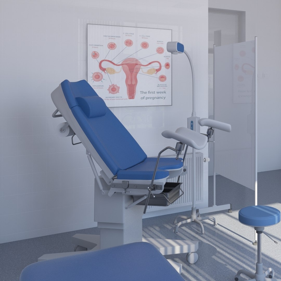 3D модель Gynecology Examination Room 2 - TurboSquid 2013126