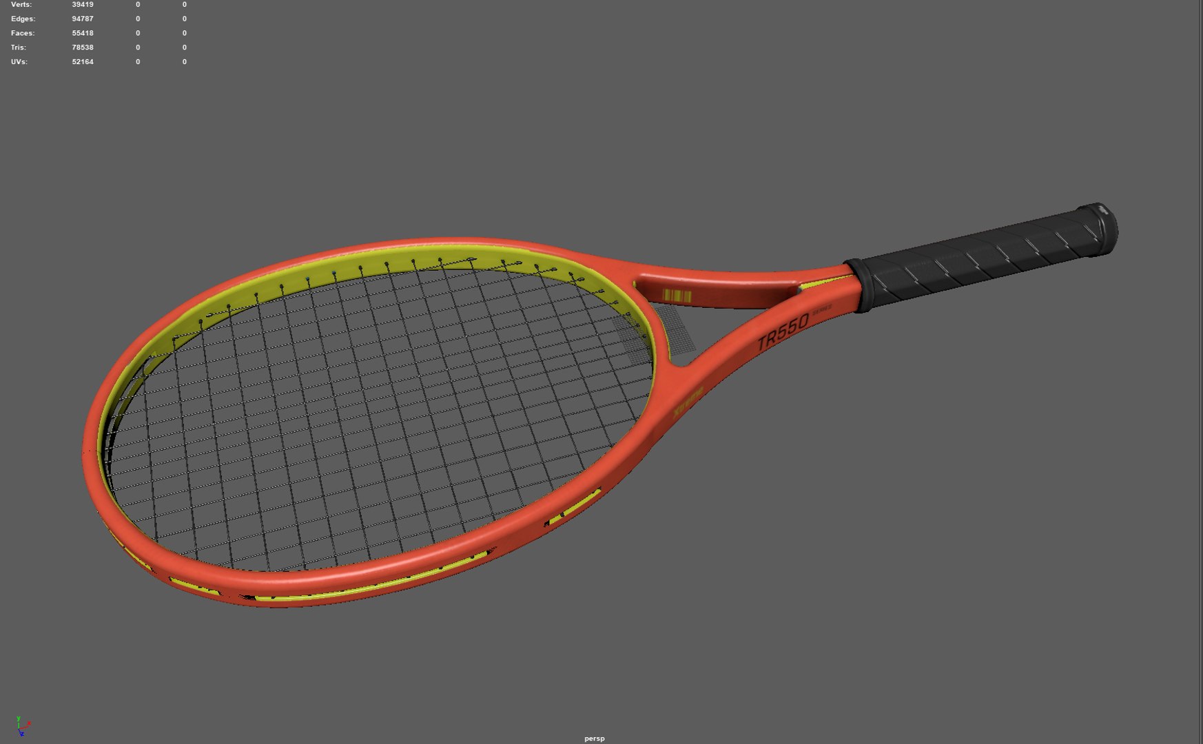 Tennis Racket Model - TurboSquid 2236518