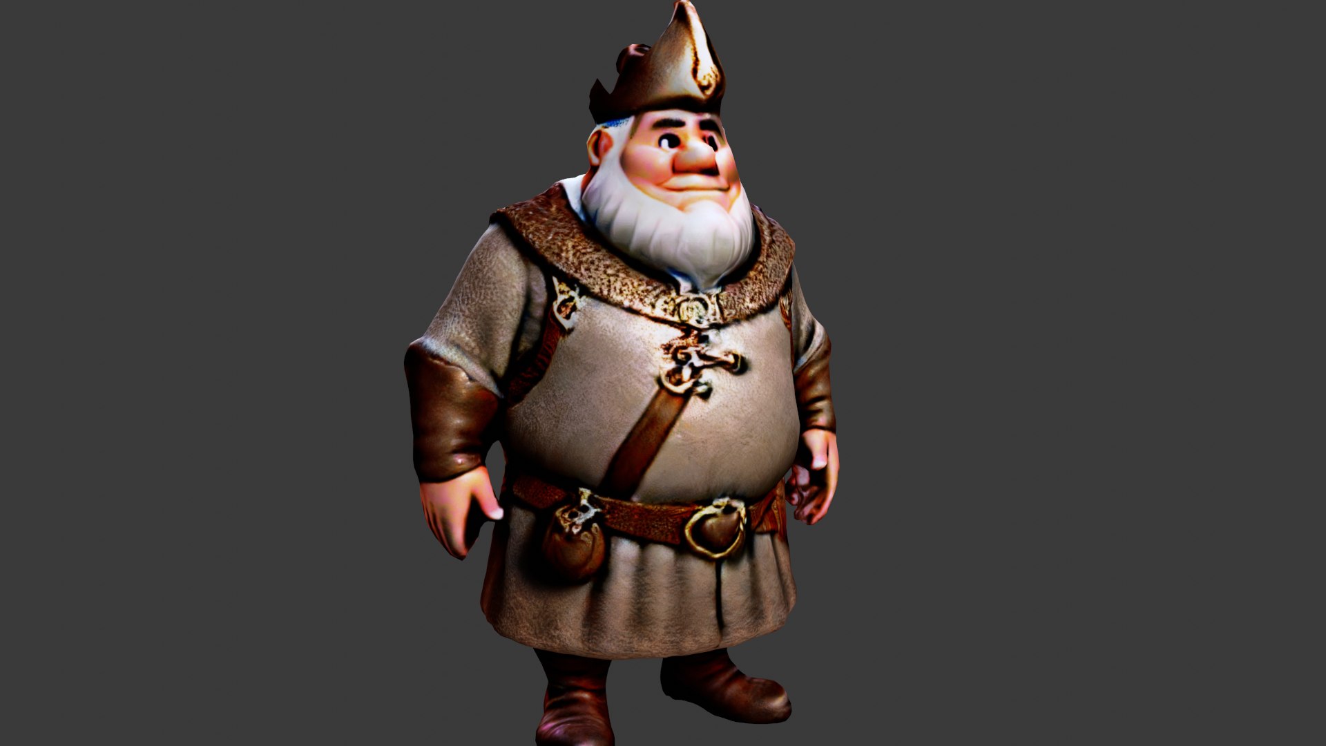 Medieval Fat Peasant 3D Model - TurboSquid 2127498