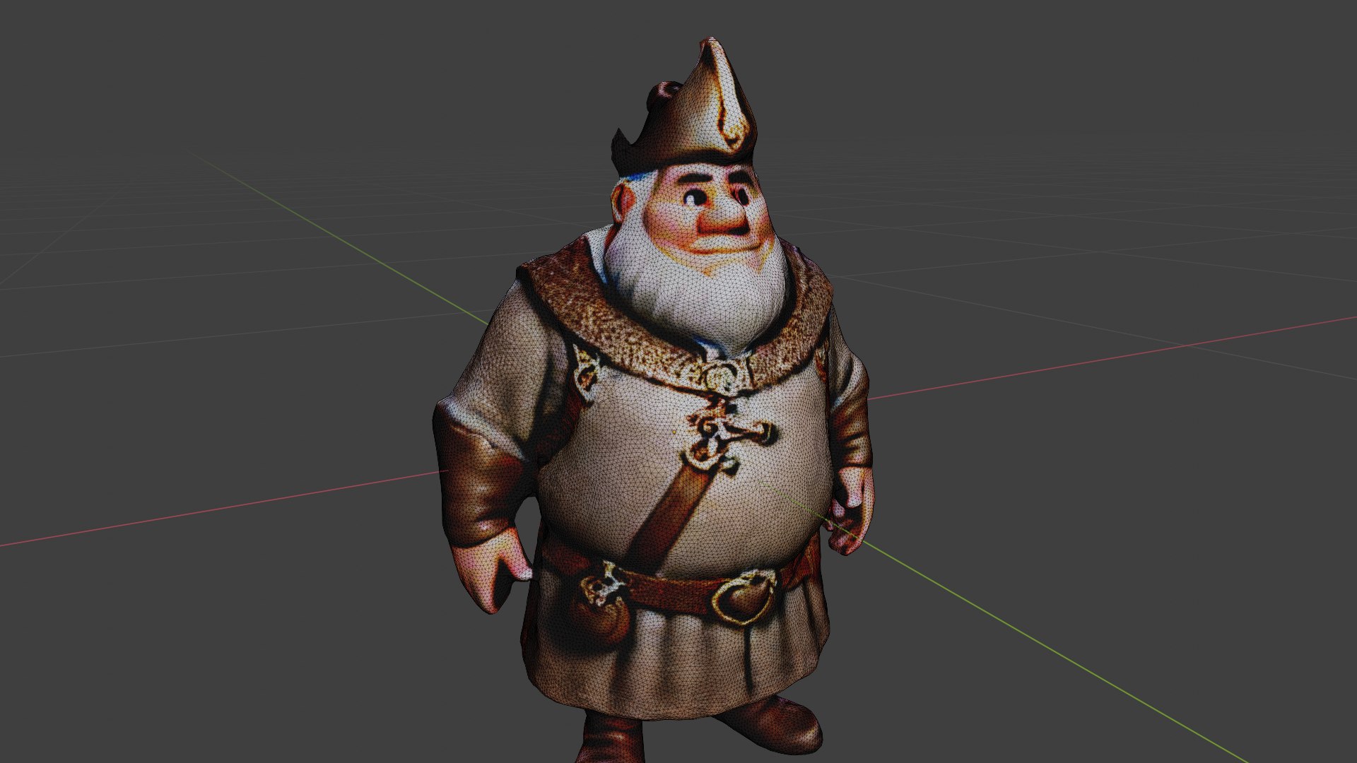 Medieval Fat Peasant 3D Model - TurboSquid 2127498