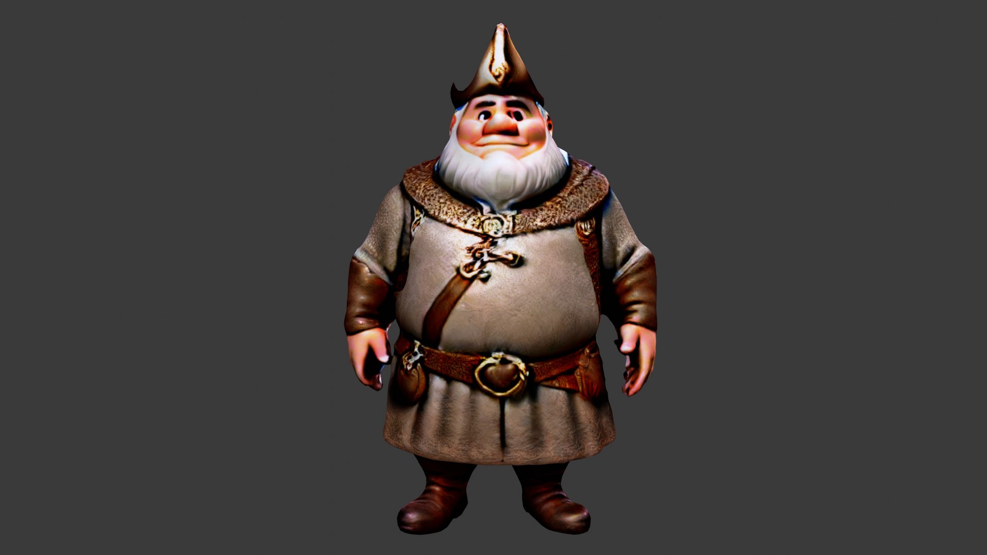 Medieval Fat Peasant 3D Model - TurboSquid 2127498