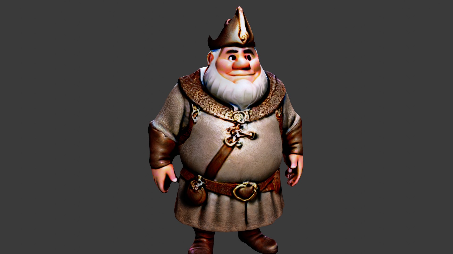Medieval Fat Peasant 3D Model - TurboSquid 2127498