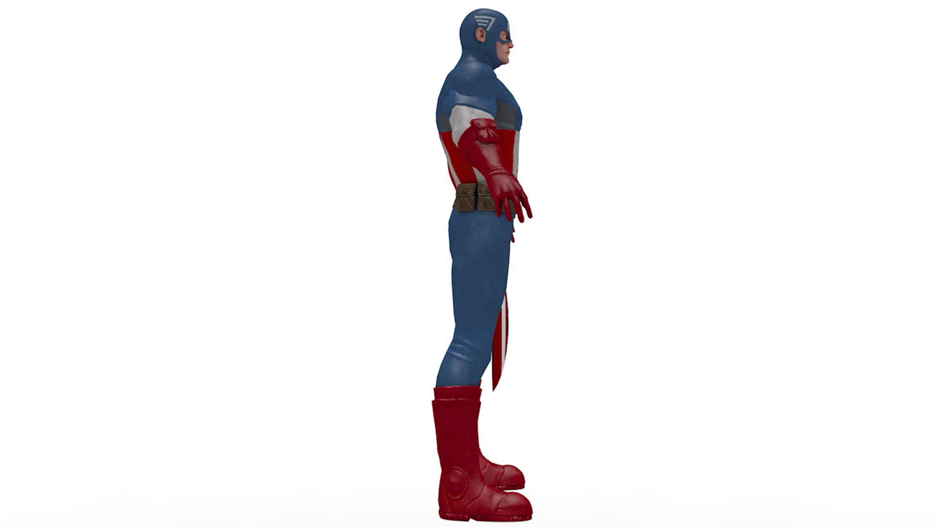 Captain America 3D Model - TurboSquid 1314523