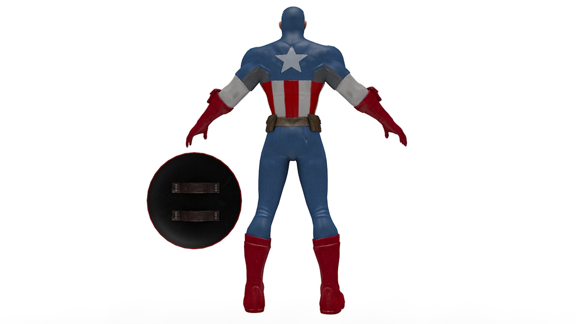 Captain America 3D Model - TurboSquid 1314523