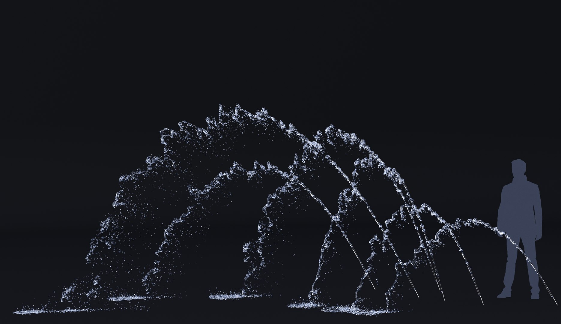 3D Animated Collection Of Waterfalls And Fountains Model - TurboSquid ...