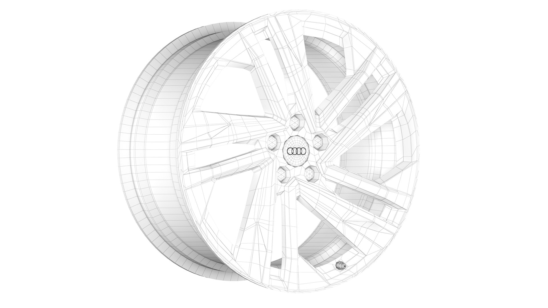 3D Model Audi Q7 Rim - TurboSquid 1970141