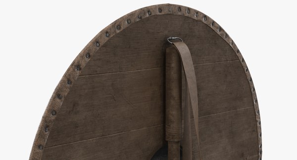 3d model viking shield