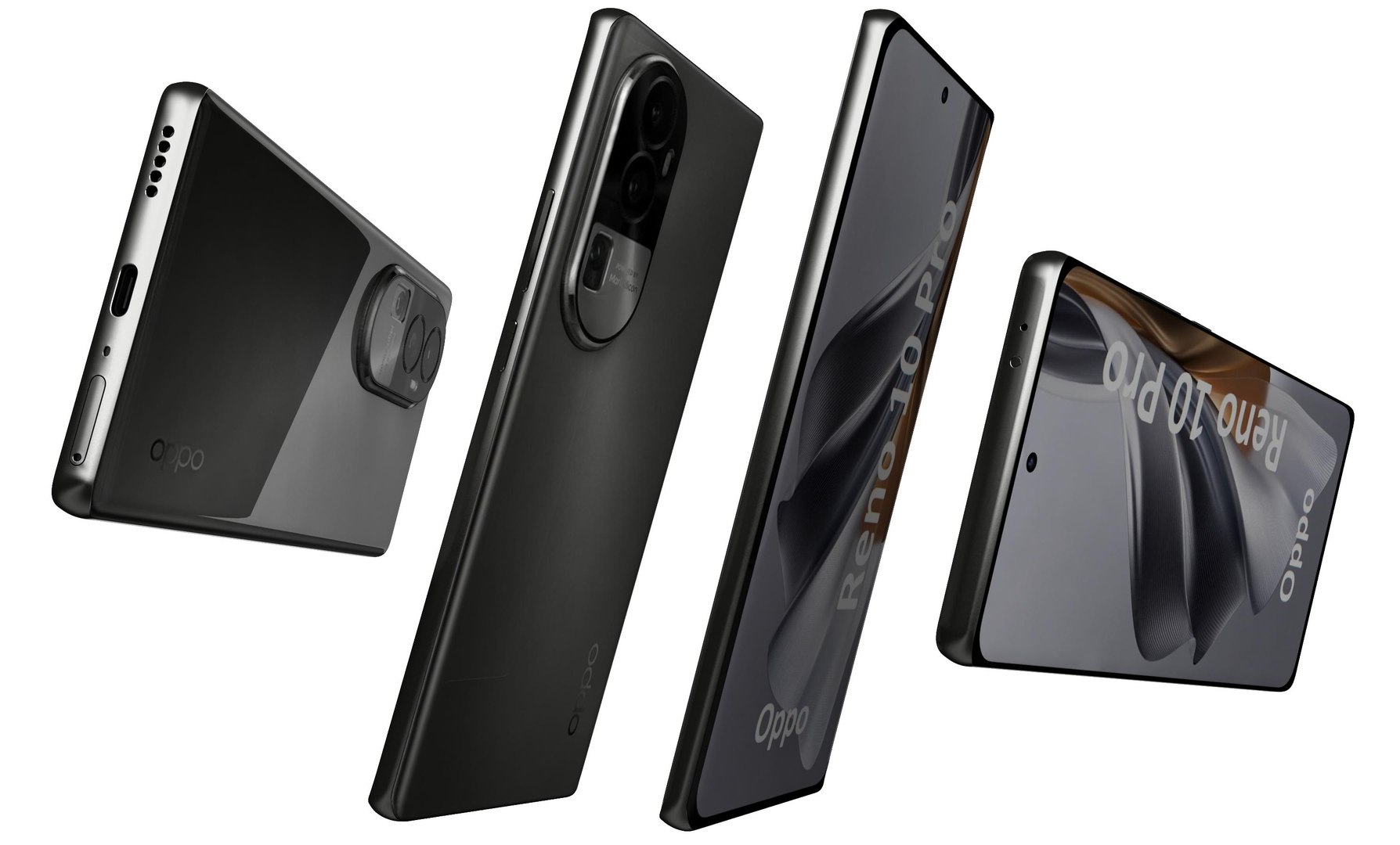 OPPO Reno 10 Pro Black 3D model - TurboSquid 2085503