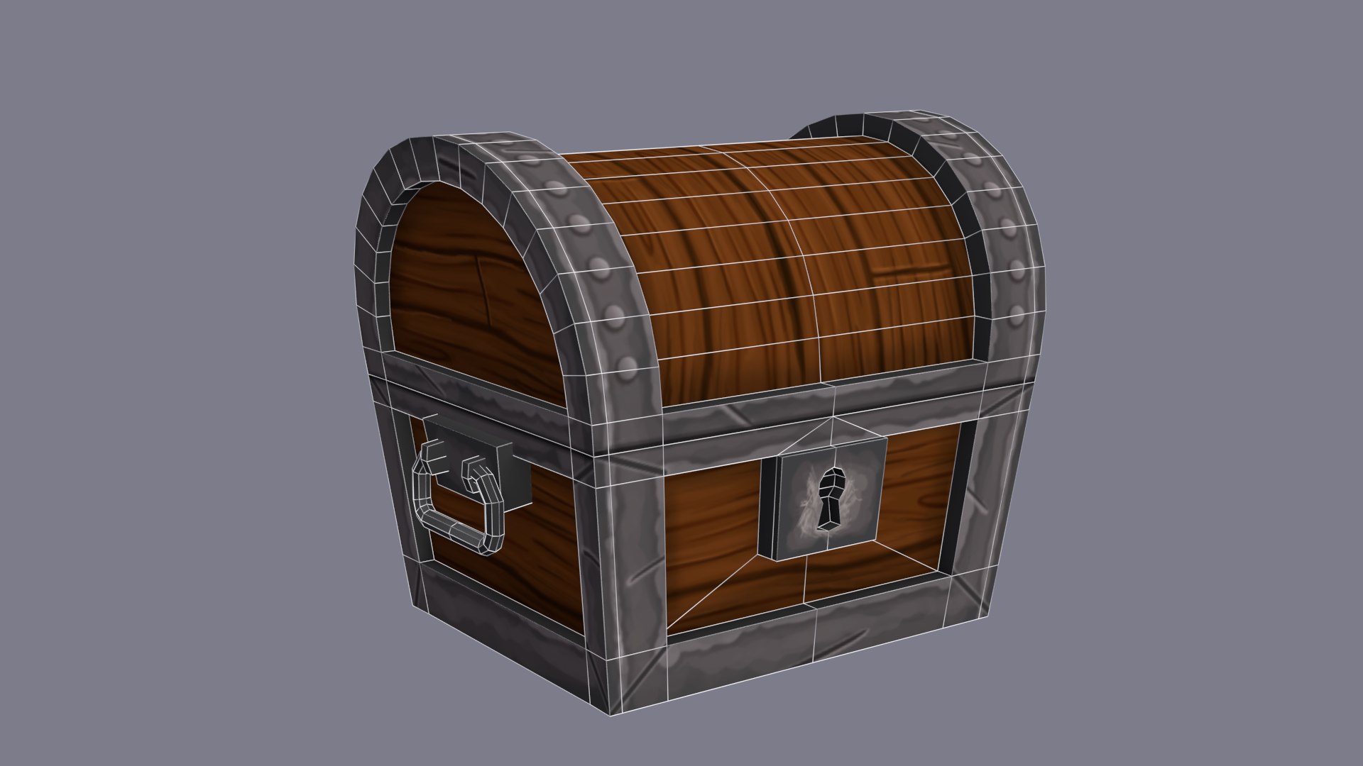 Cartoon Chest 3D - TurboSquid 1232572