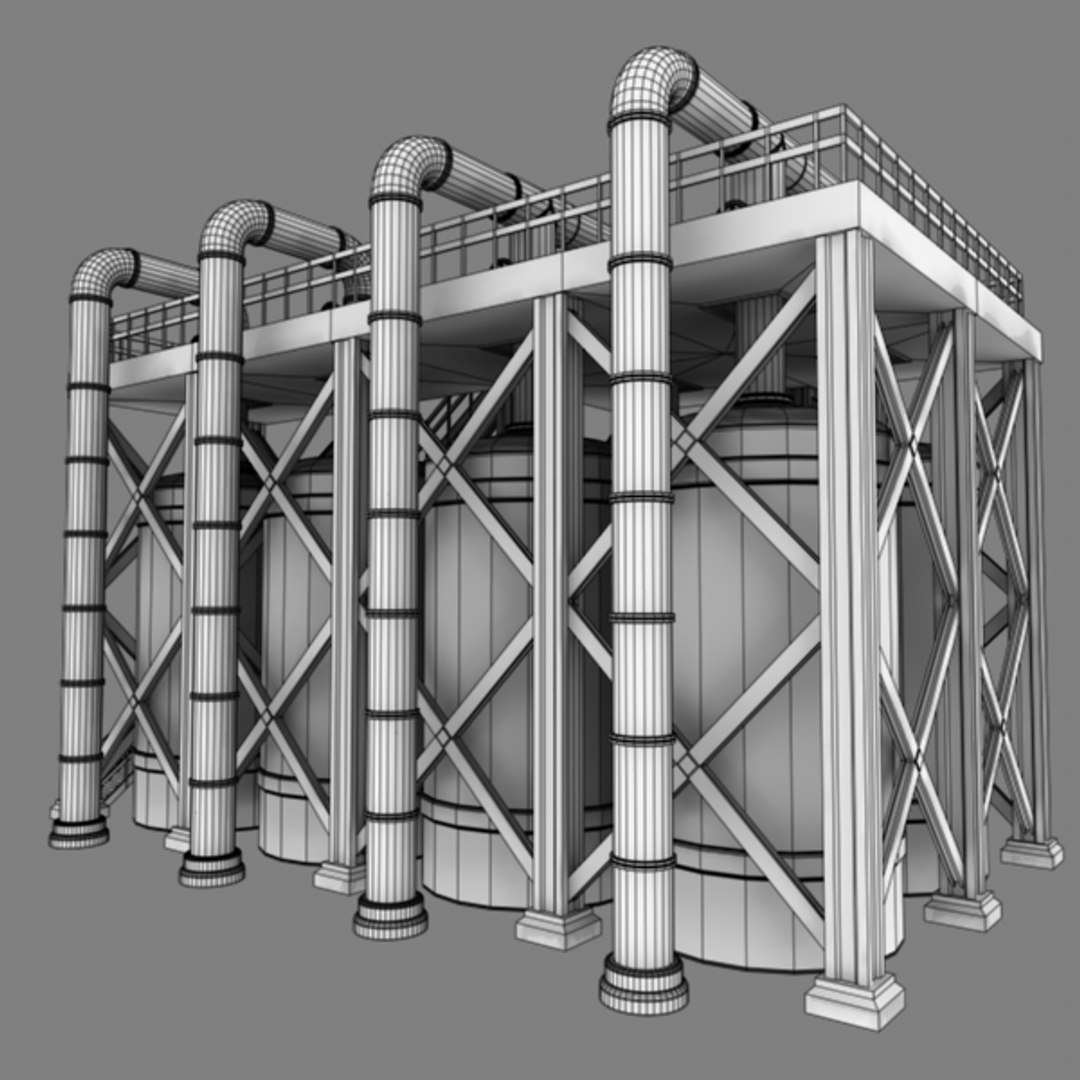 3d Max Factory Industrial