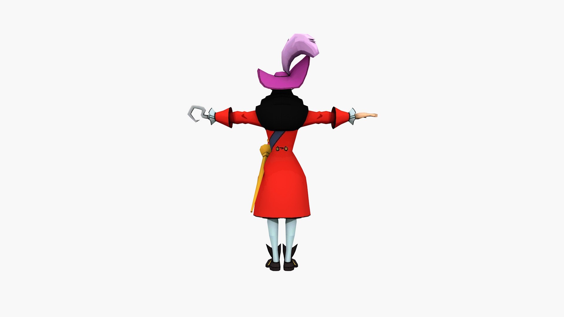 3D Captain Hook - TurboSquid 2375973