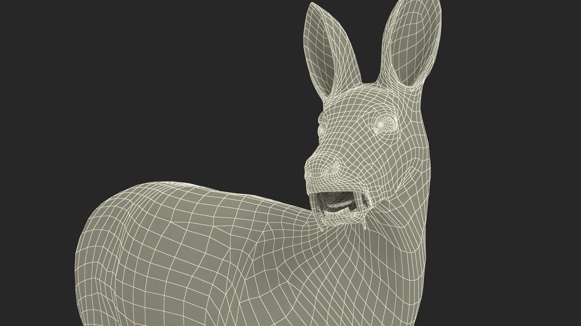 Siberian Musk Deer Rigged Model - TurboSquid 2181437