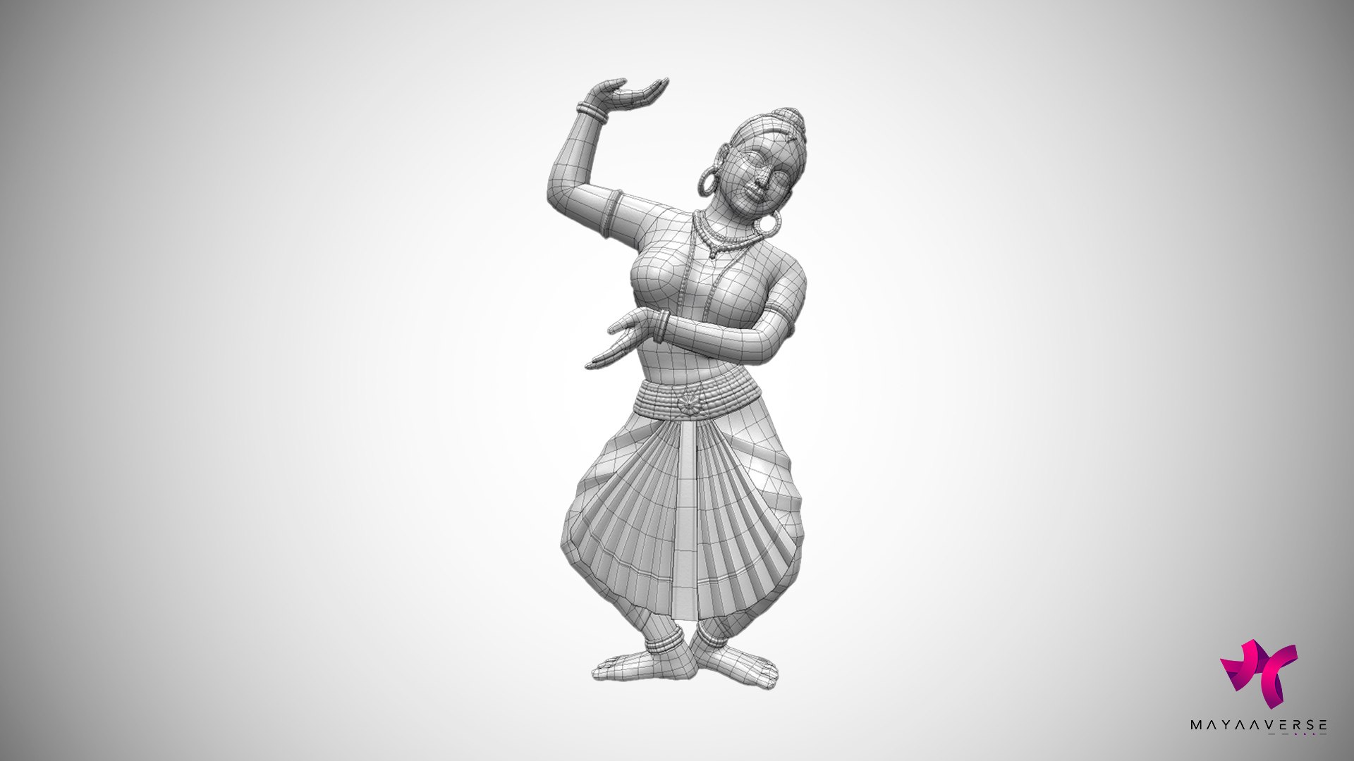 Dancing Statue 02 3D - TurboSquid 2381626