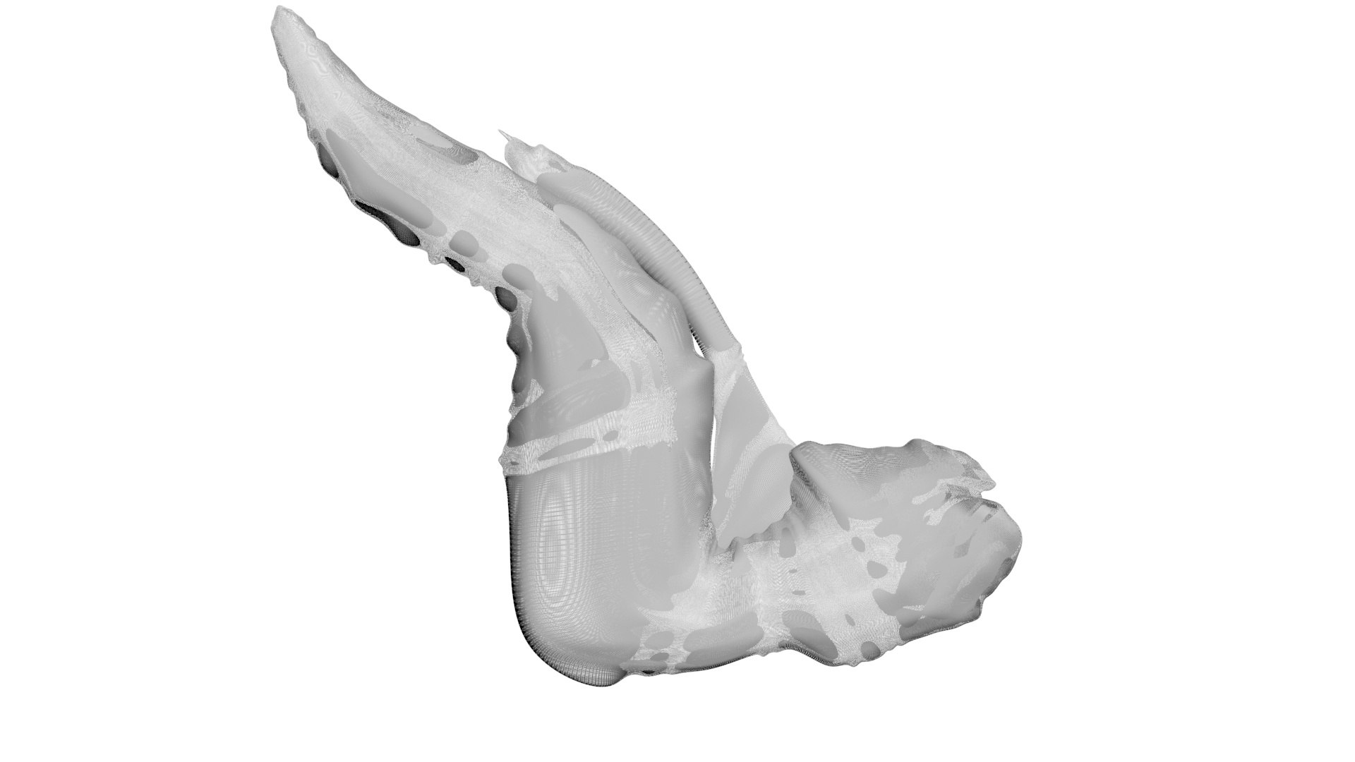 Chicken Wing 3D Model - TurboSquid 2249634