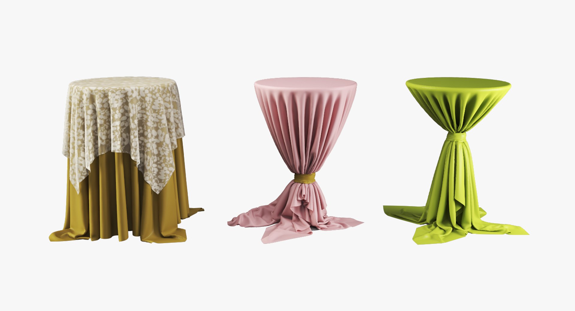 Event Table 3D Model - TurboSquid 1399677