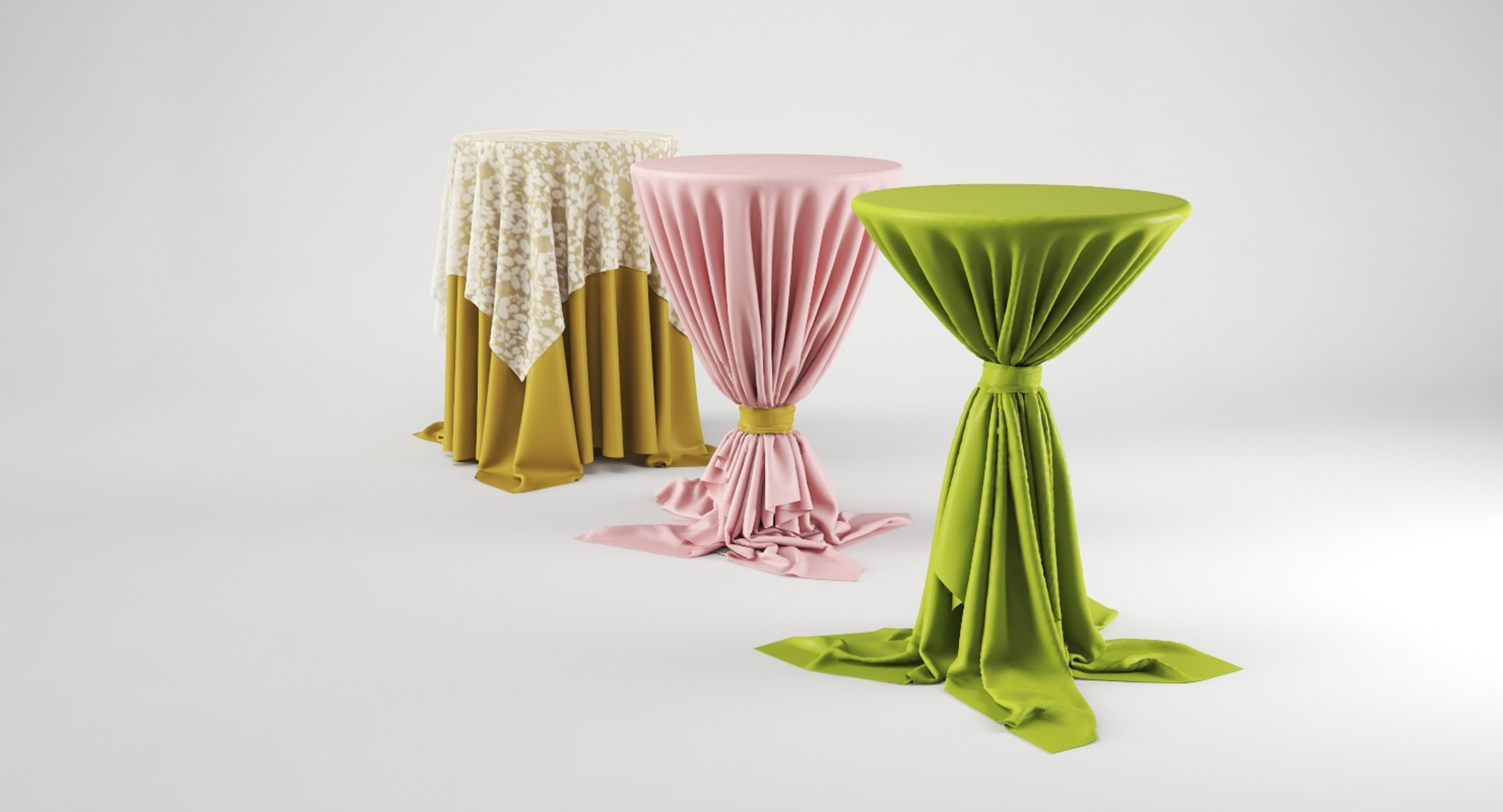 Event Table 3D Model - TurboSquid 1399677