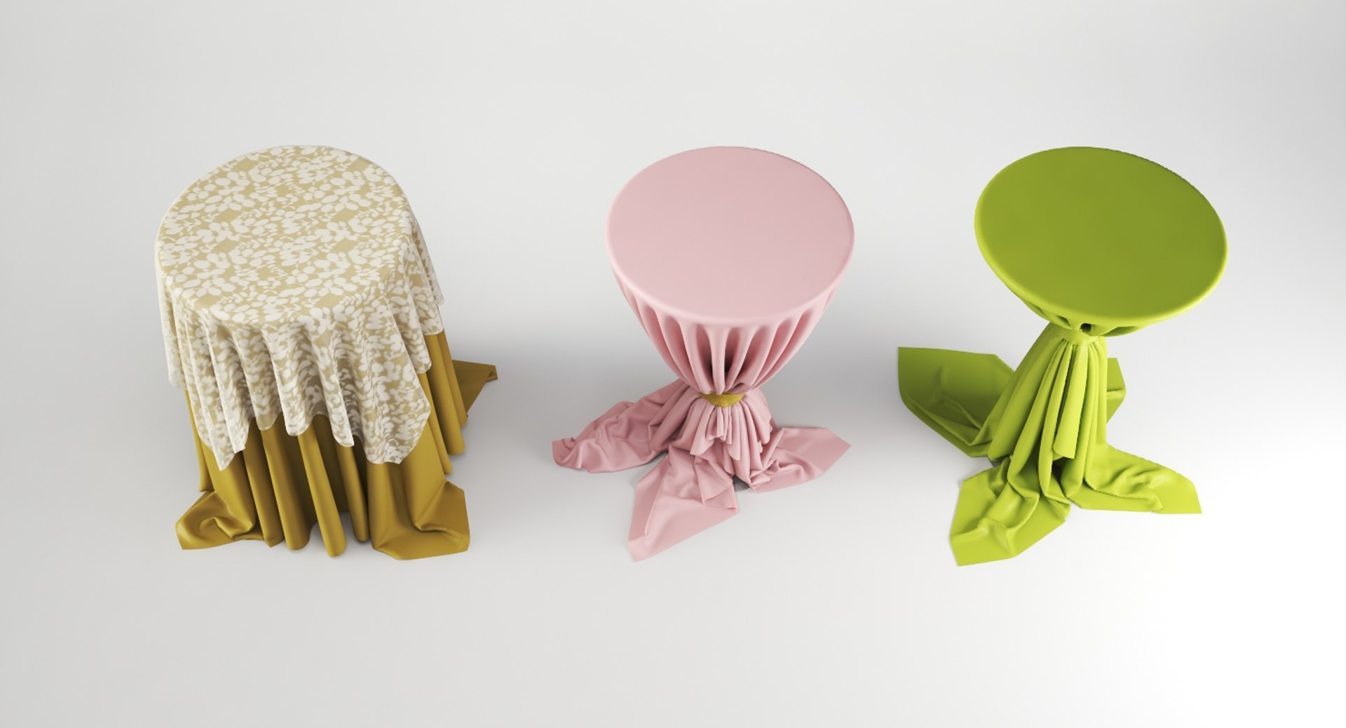 Event Table 3D Model - TurboSquid 1399677