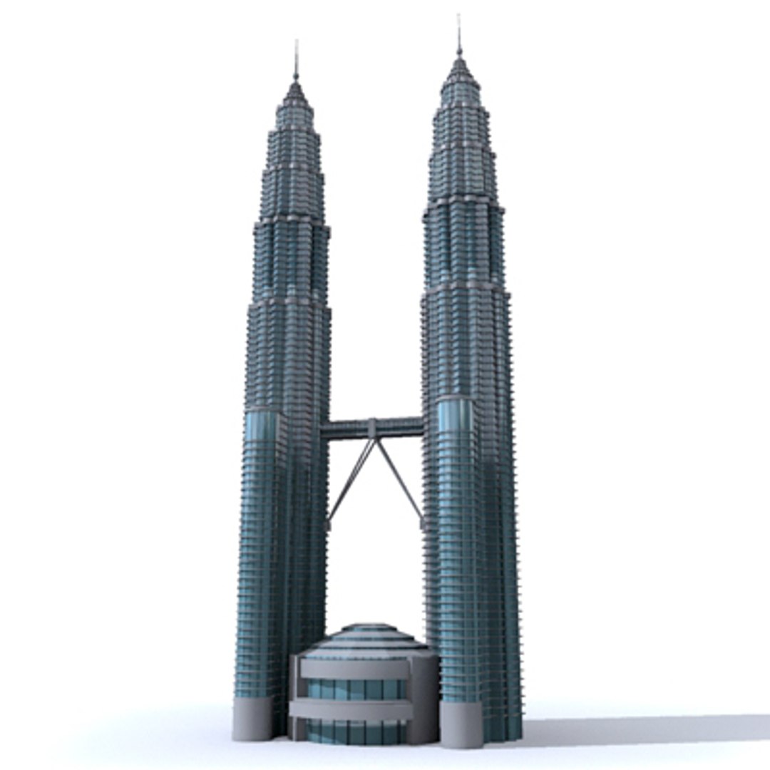 Petronas Towers 3d Model