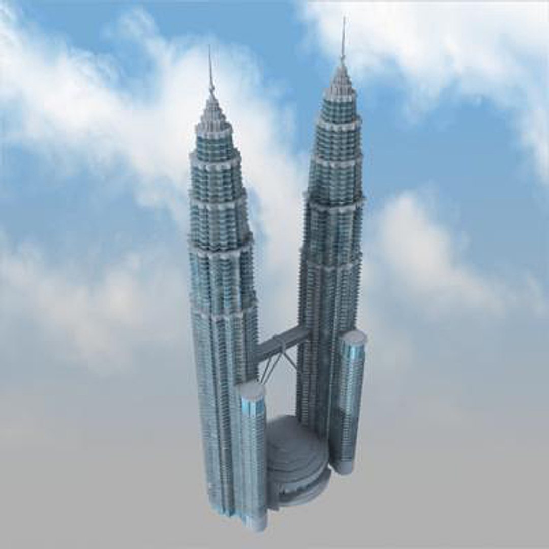 Petronas Towers 3d Model
