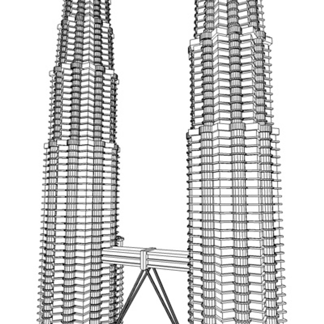 Petronas Towers 3d Model