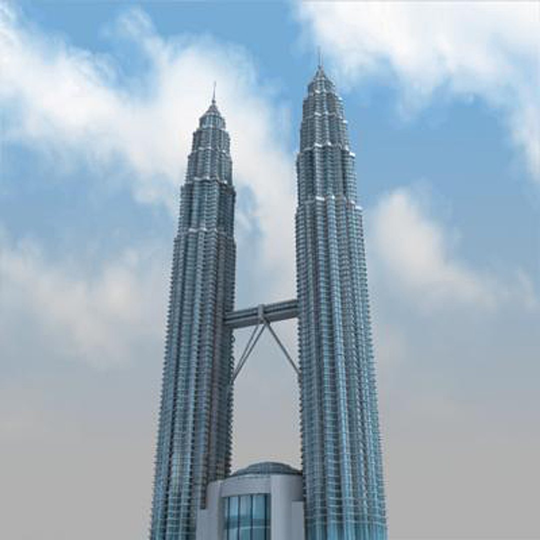 Petronas Towers 3d Model