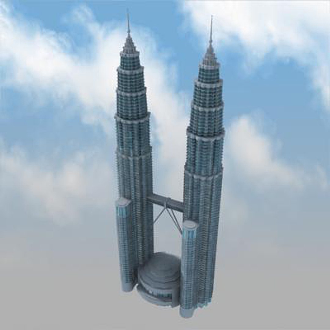 Petronas Towers 3d Model