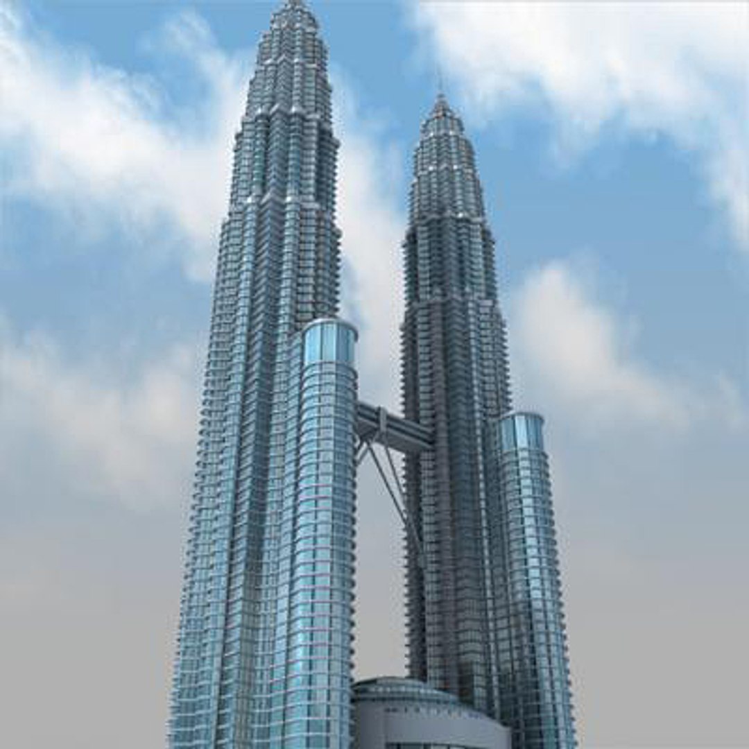 Petronas Towers 3d Model