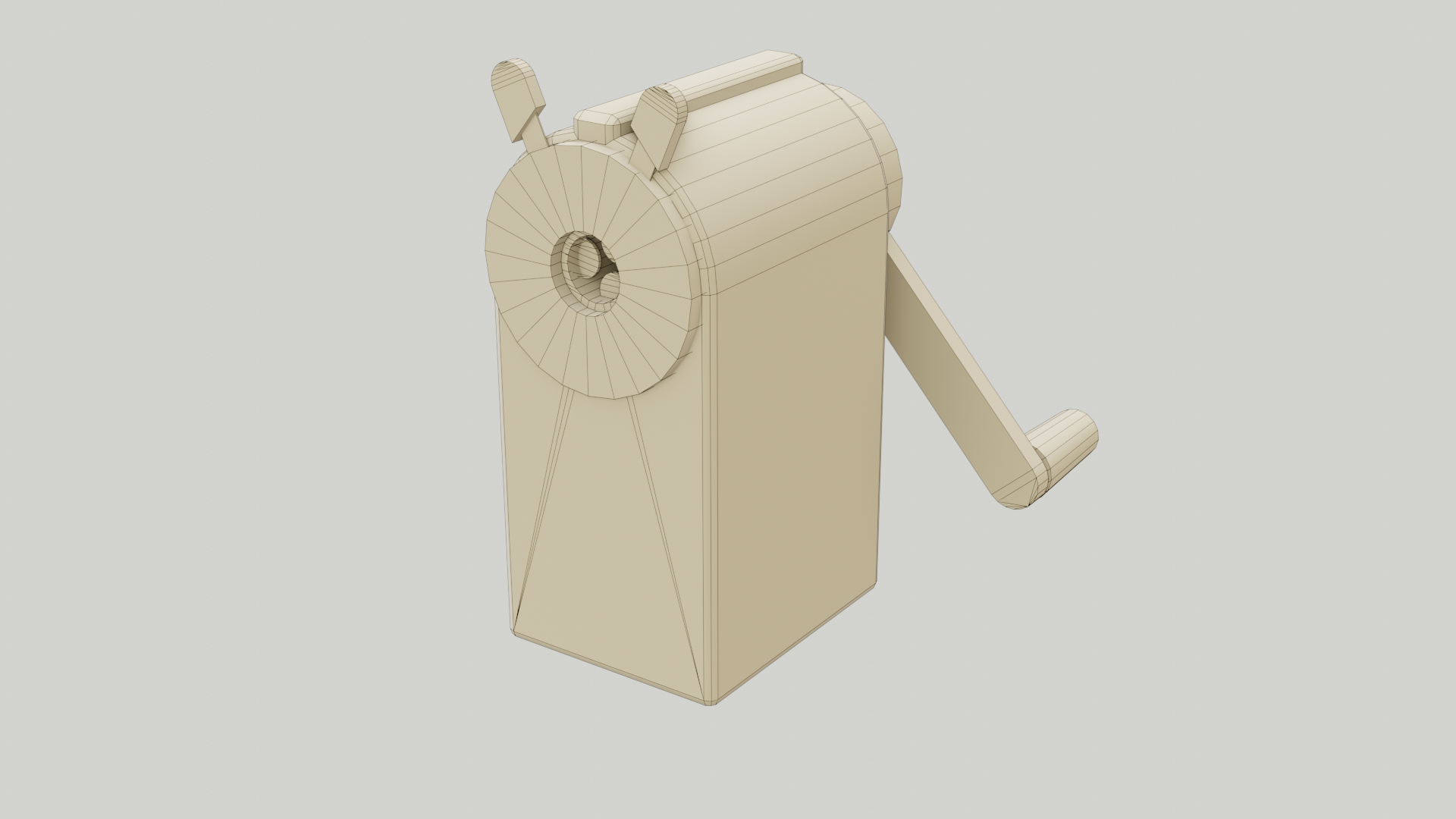 Manual Pencil Sharpener 3D Model - TurboSquid 1761532