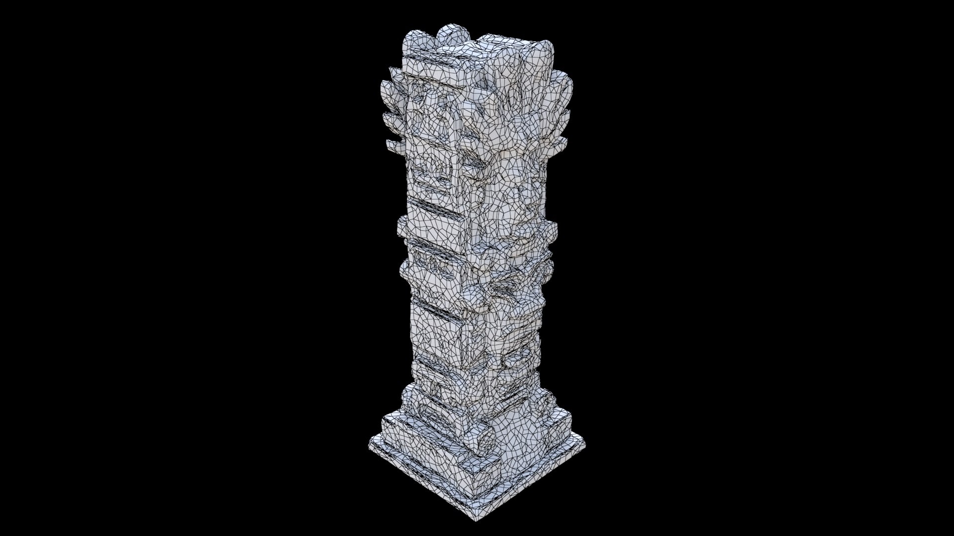 Mayan Aztec Totem19 3D Model - TurboSquid 2328120
