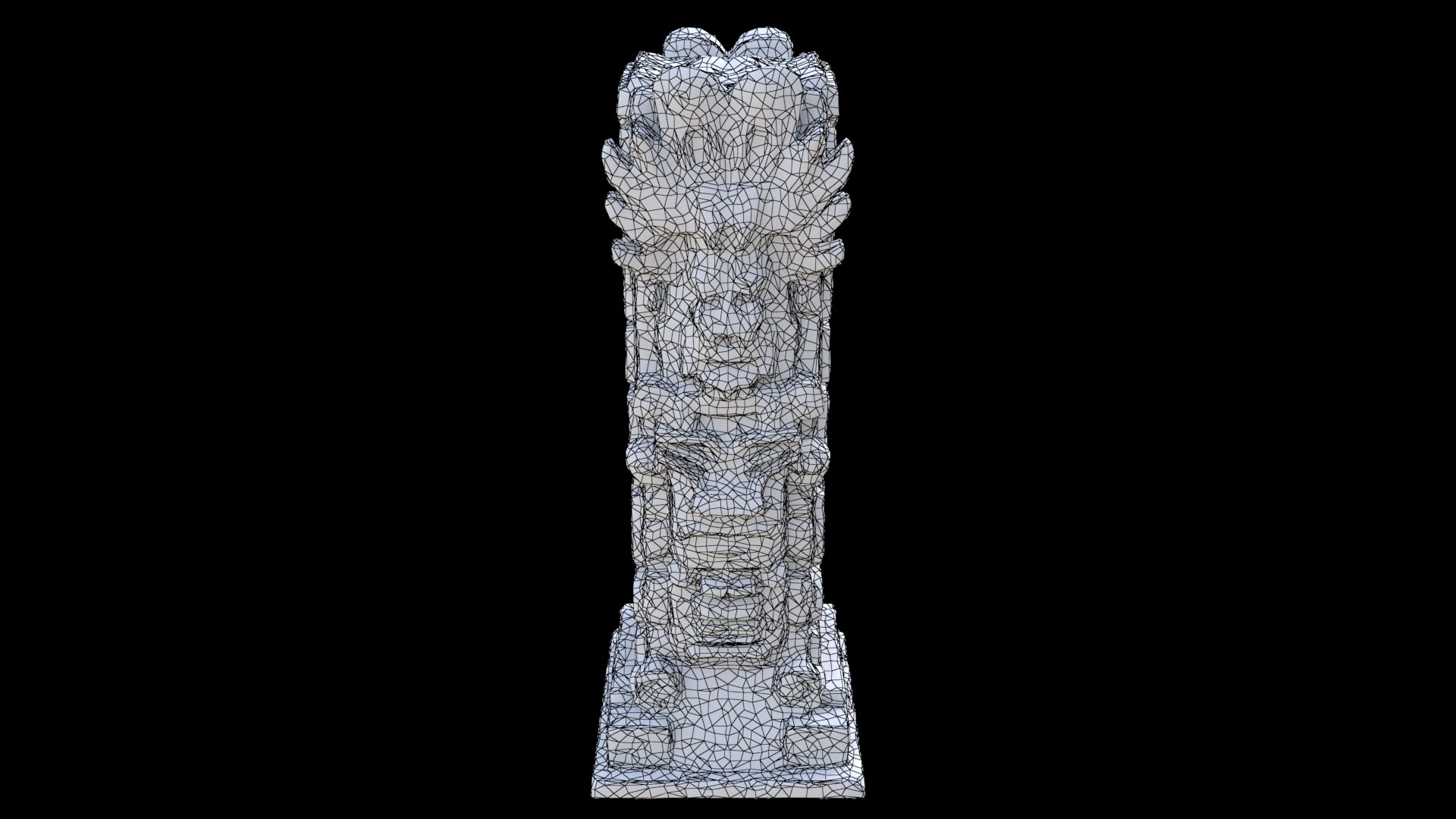 Mayan Aztec Totem19 3D Model - TurboSquid 2328120