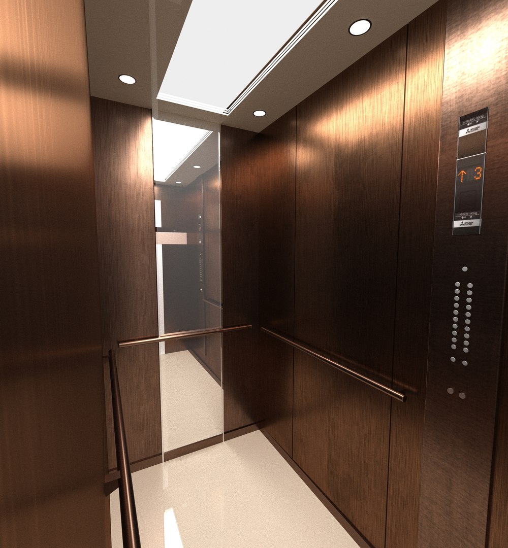 Lift Elevator Industrial 3D Model - TurboSquid 1507389