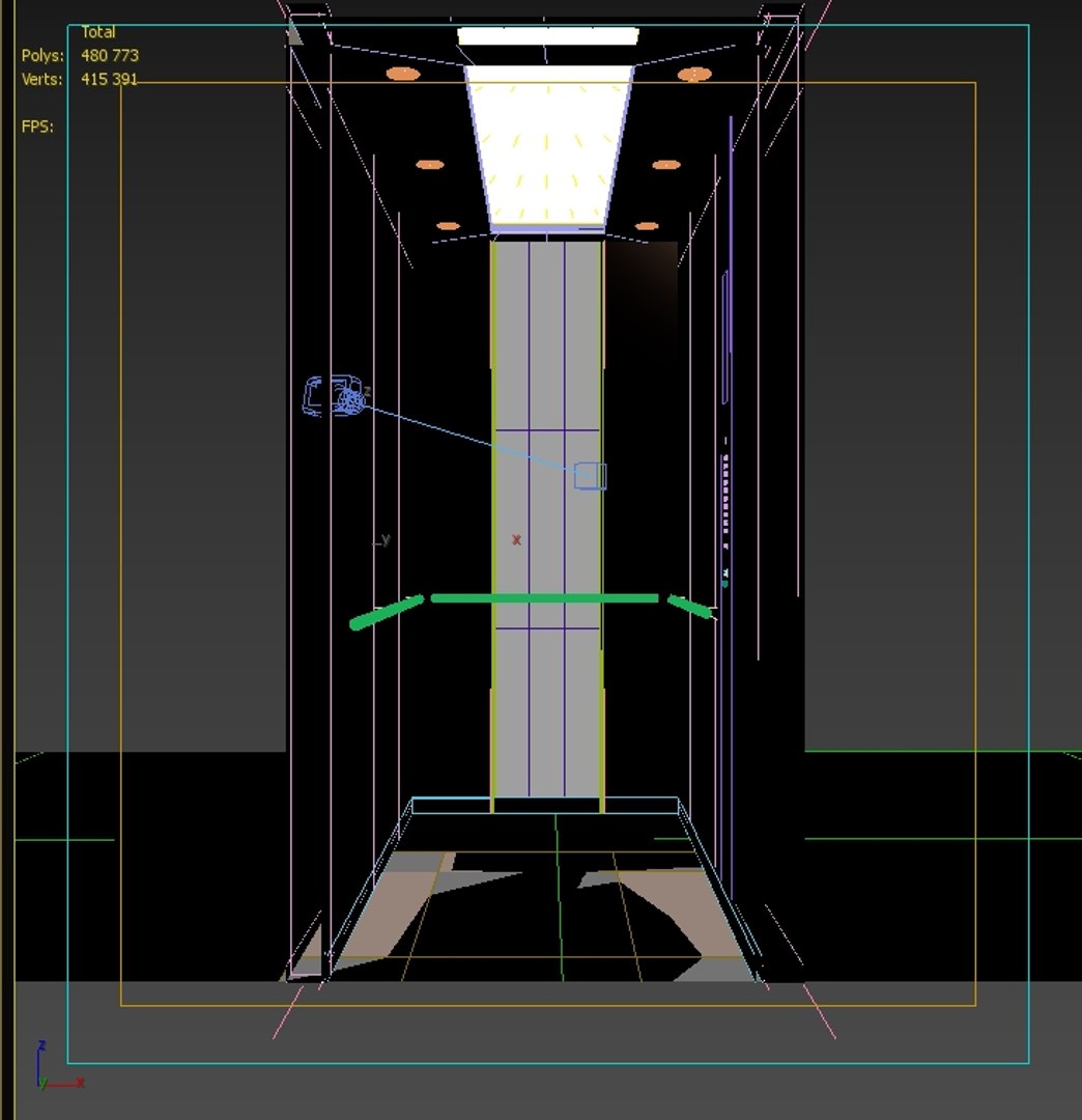 Lift Elevator Industrial 3D Model - TurboSquid 1507389