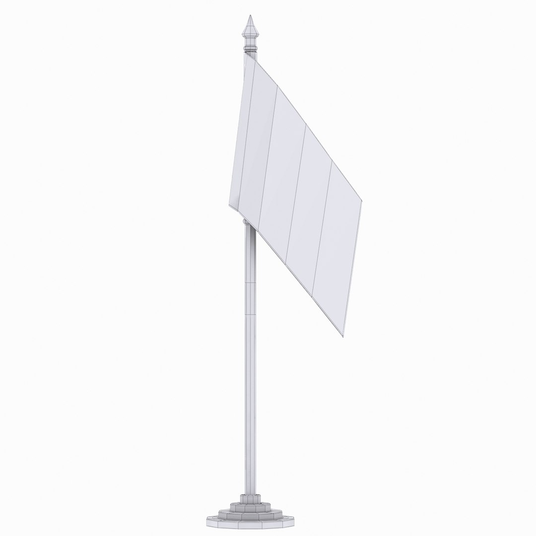 Country Flag 3d Model