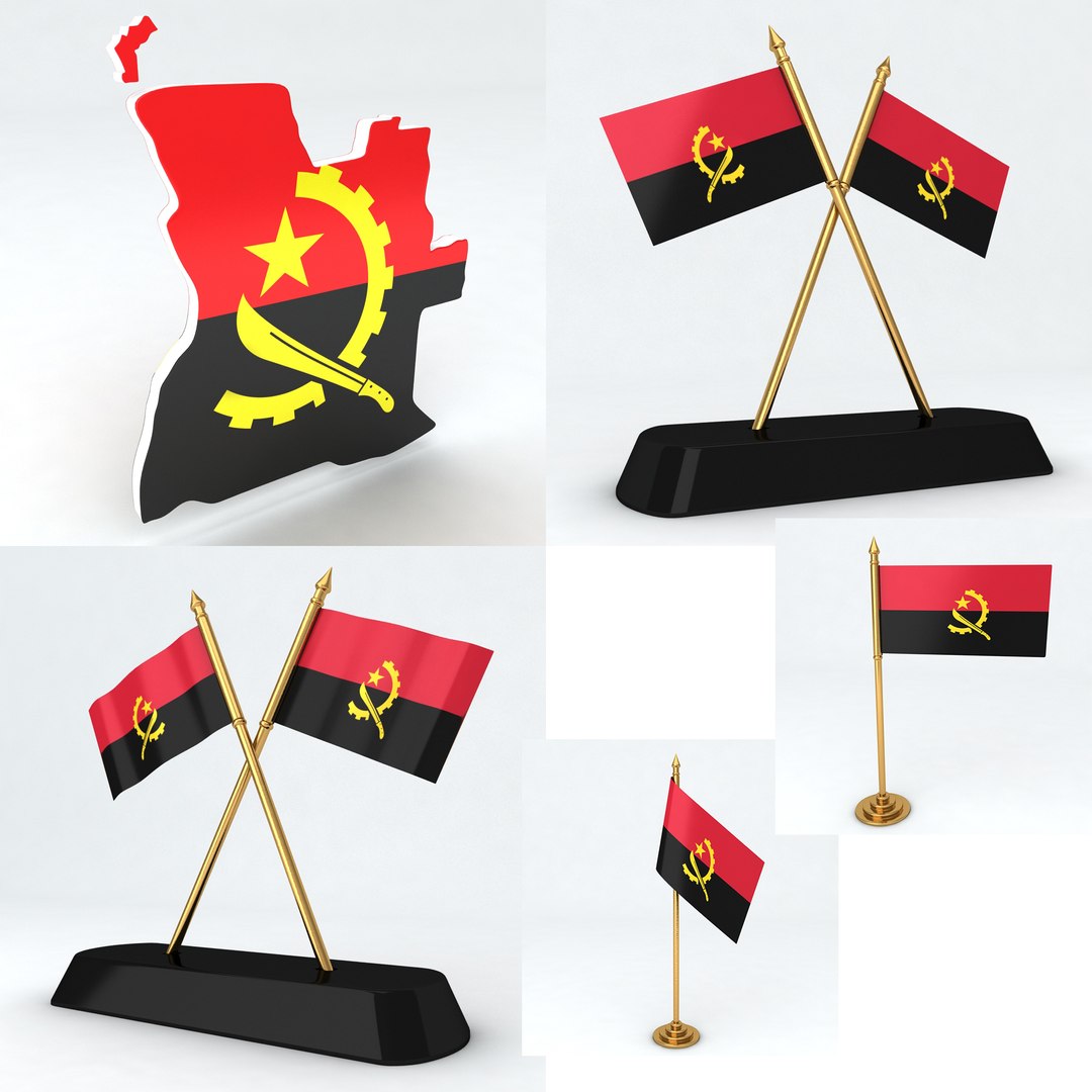 Country Flag 3d Model