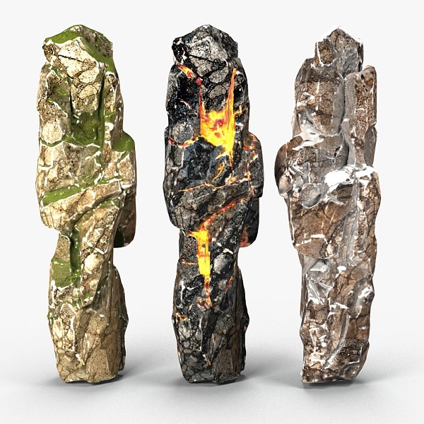 3d model of rock