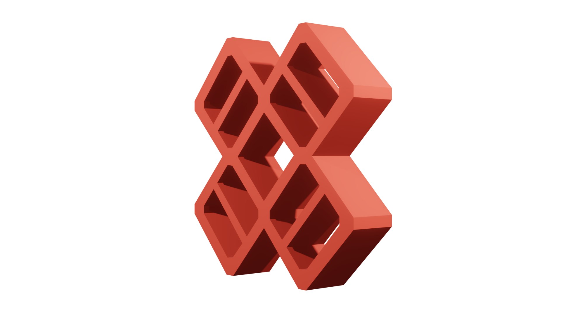 Block Jaali Square 5 model - TurboSquid 1714215