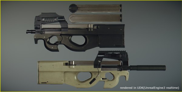3d fbx fn p90