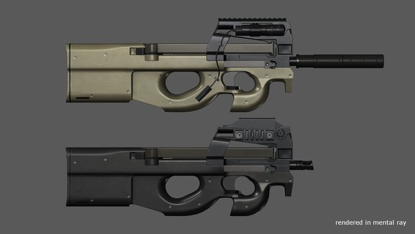3d fbx fn p90