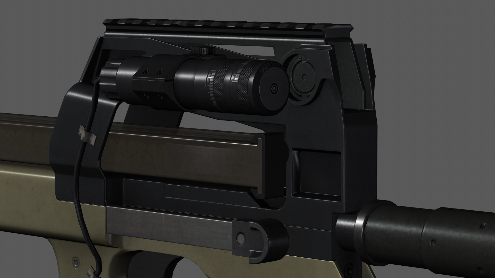 3d Fbx Fn P90