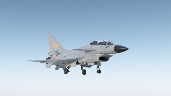 modelo 3d Jet Chengdu J10 S Tandem Sentado - TurboSquid 1744197